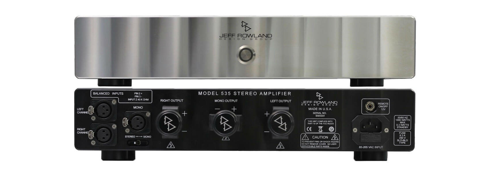 Jeff Rowland Design 535 – HiFi Live