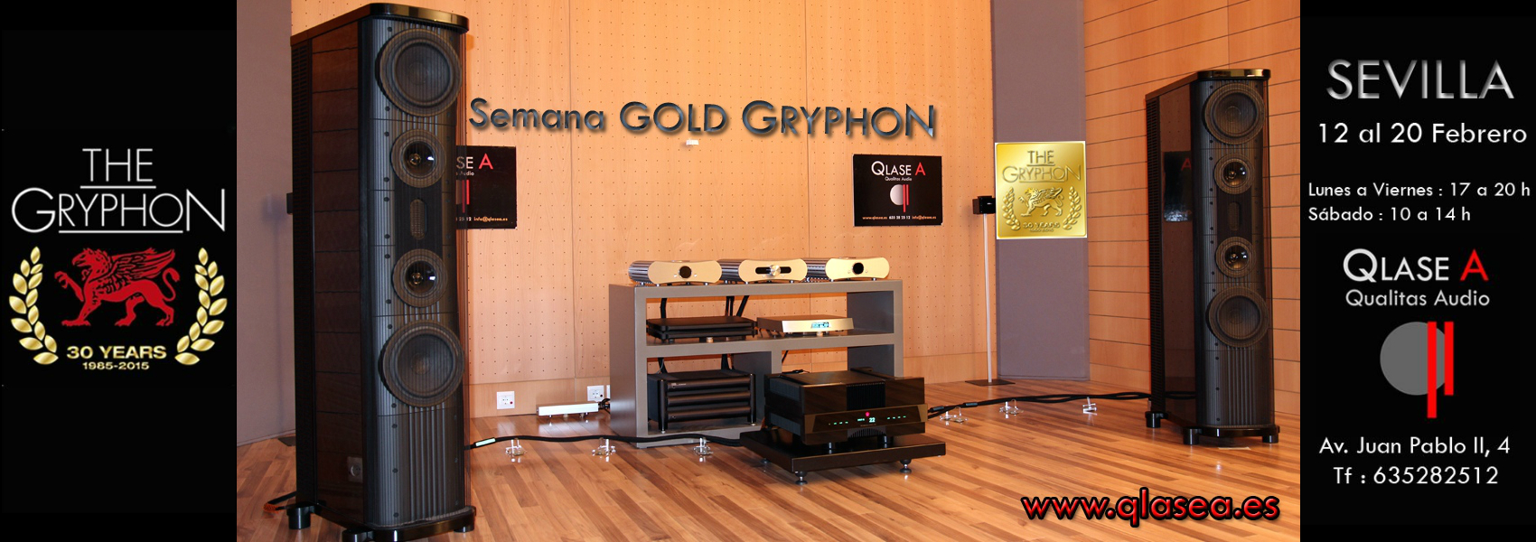 Semana Gold Gryphon en Qlase A – HiFi Live